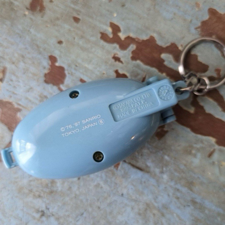 Sanrio Hello Kitty Pocket Critter Keychain 1994 Vintage Mainspring ...