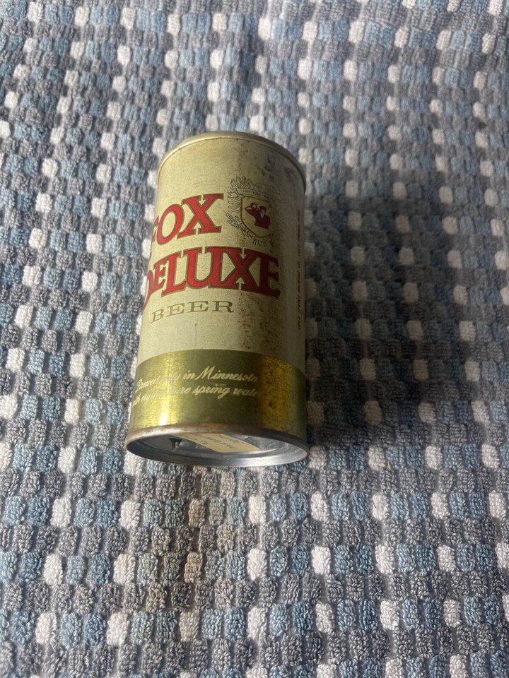 SF1 Vintage FOX DELUXE Pull Tab Beer Can (AS-IS) | eBay