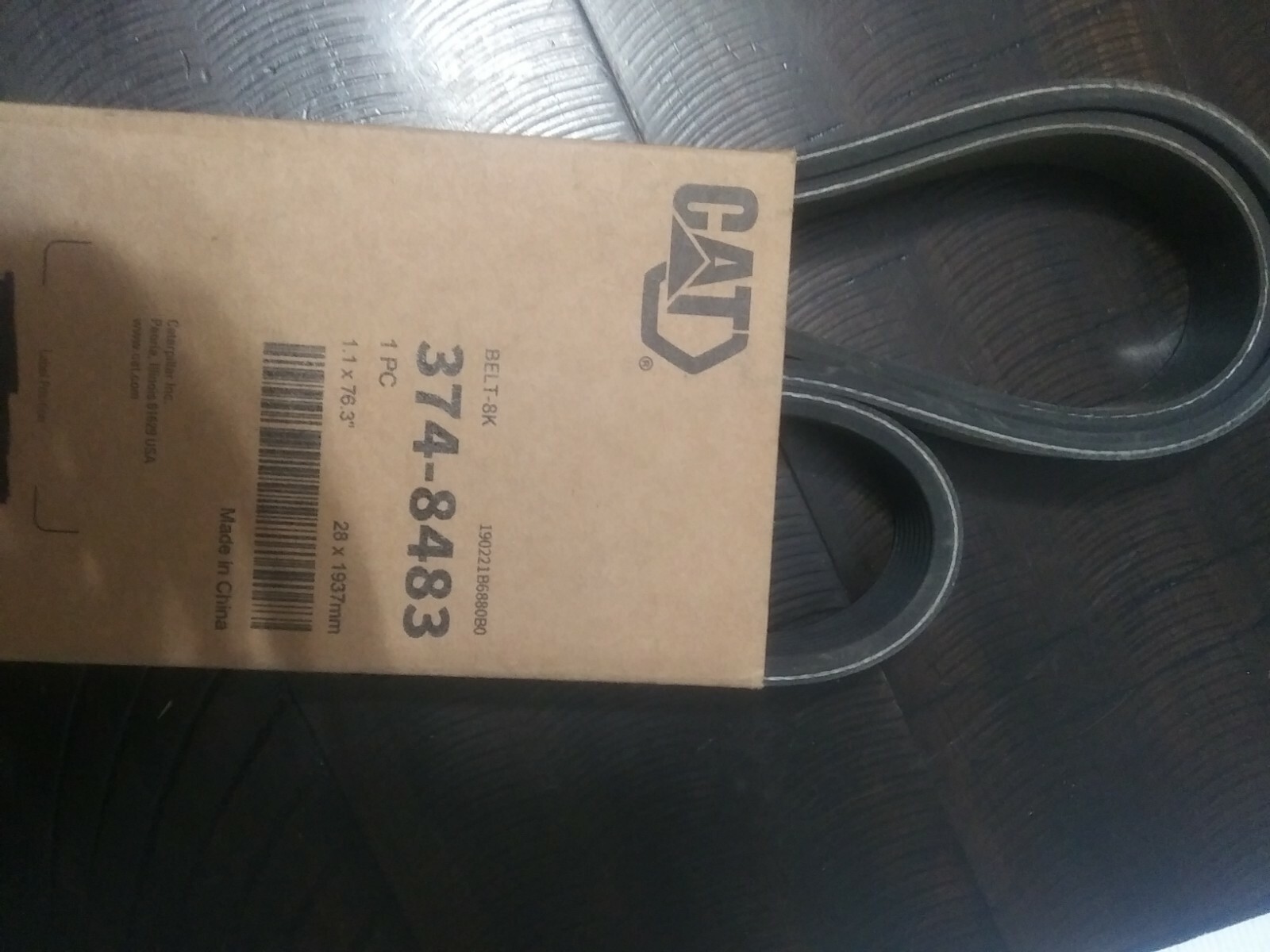 Caterpillar Oem Belt 374-8483 Severe Duty Belt | eBay