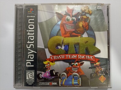 Crash Team Racing CTR, Playstation 1. Box & Manual Only | eBay