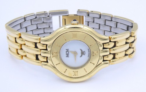 Vintage MCM Ladies Watch / Quartz / Gold Plated | eBay