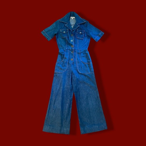 70s Christopher Lee By Williams Denim Overalls | eBay