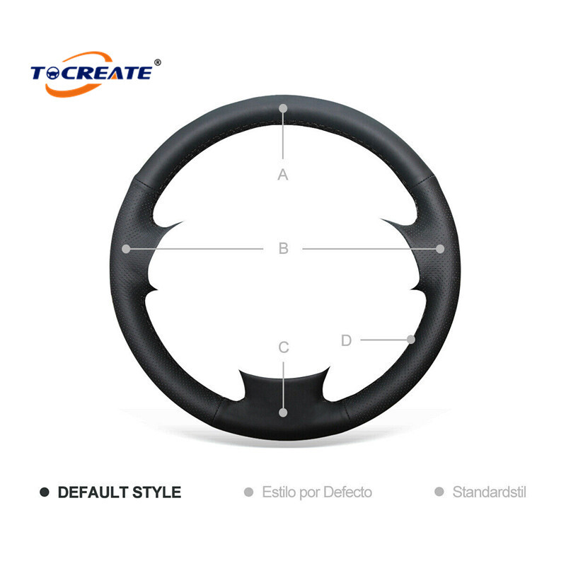 Genuine Leather Steering Wheel Cover for BMW 3 Series E90 E91 E92 2006 ...