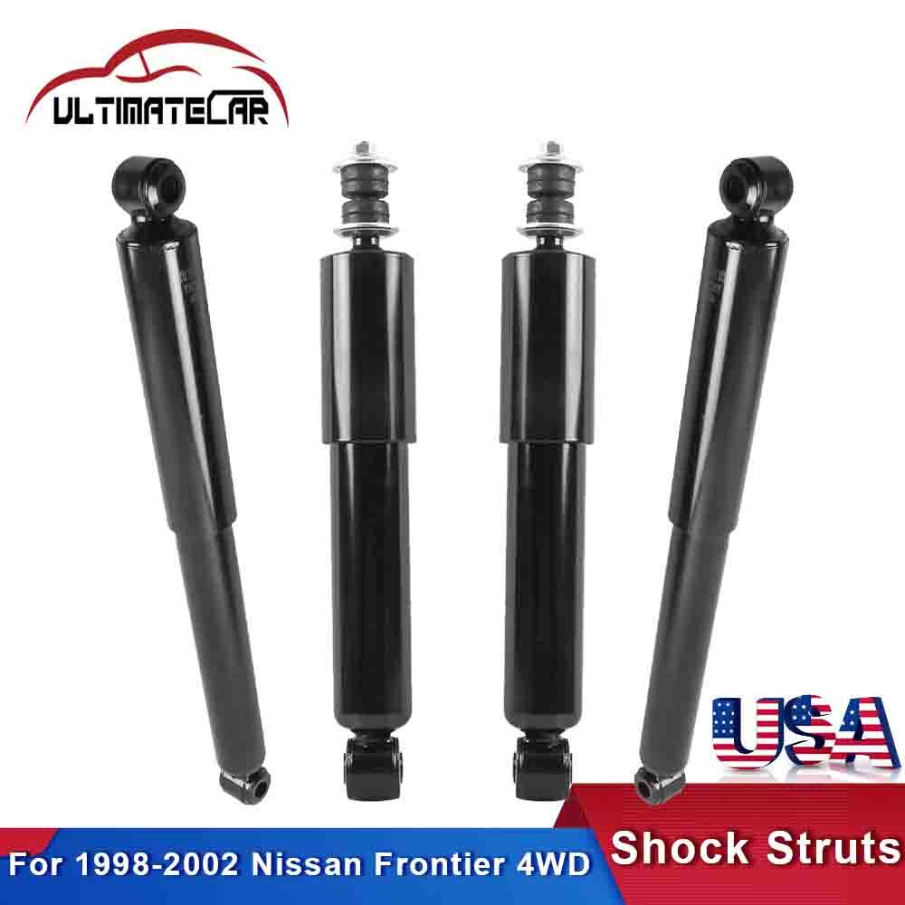 Set 4 Front & Rear Shock Absorbers Struts For 1998-2002 Nissan Frontier ...