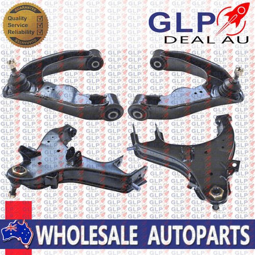 Front Upper + Lower Control Arm Left & Right For Nissan Navara D22 4WD ...