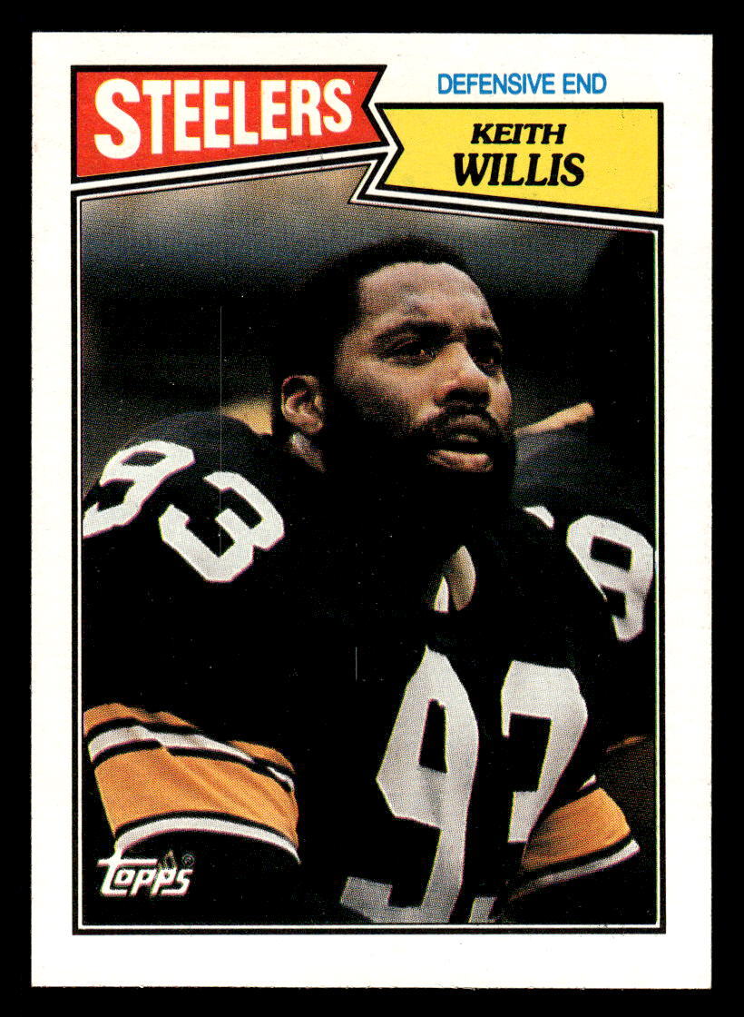 Keith Willis 1987 Topps #290 Pittsburgh Steelers | eBay