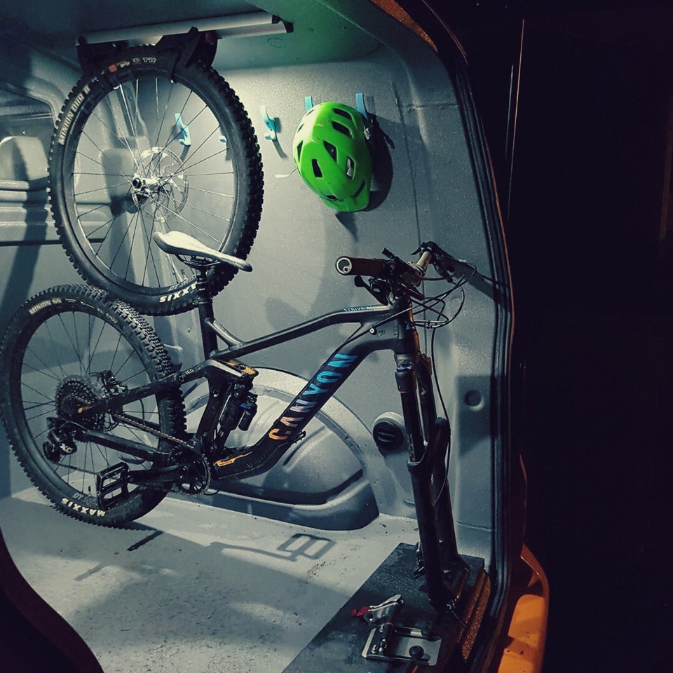 VW TRANSPORTER MTB BIKE RACK, INTERIOR MOUNT, VWT5 VWT6 | eBay UK