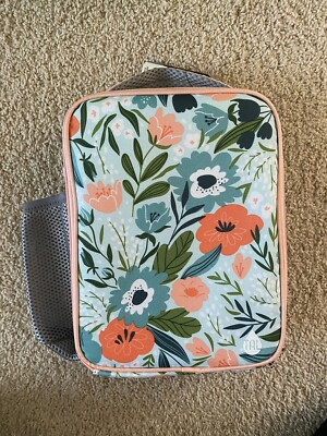 TAL Floral Lunch Box With Water Bottle Pocket | eBay