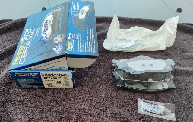 Disc Brake Pad Set-PerfectStop Ceramic Brake Pads by Bosch Rear Perfect ...