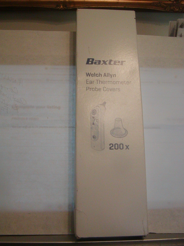 NEW Welch Allyn Baxter Ear Thermometer Probe Covers 200 Count Per Box ...