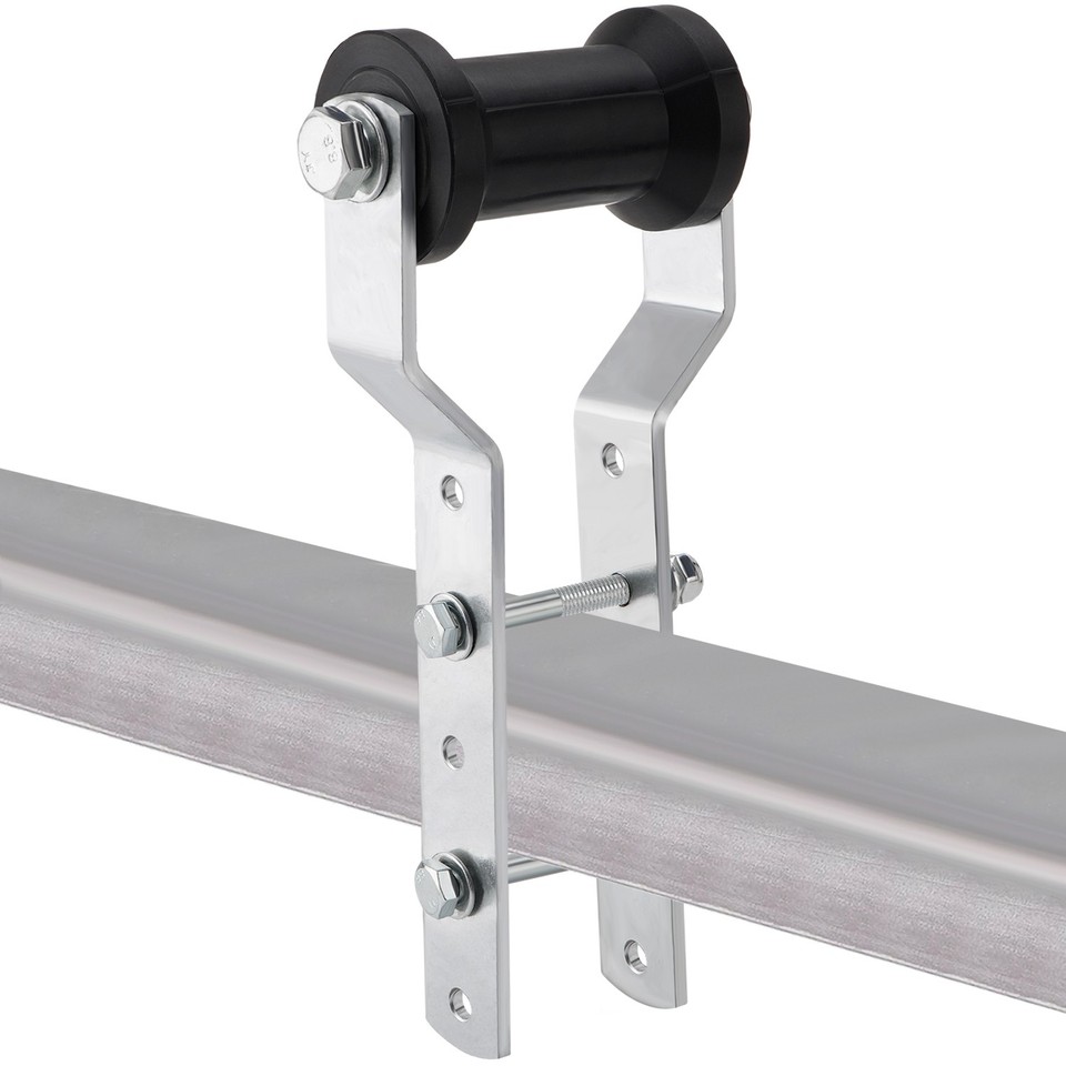 5" Adjustable Keel Roller Bracket Assembly Kit for 3" Wide Trailer Boat ...