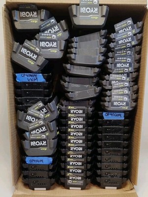 Lot of (29) 40V Ryobi Battery Housings OP40204 OP40404 OP40404VNM Clam ...