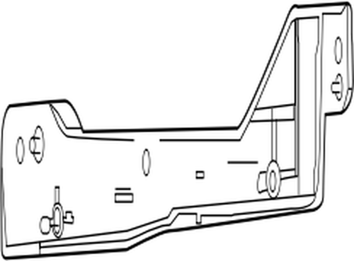 26915-6FP0A Nissan Bracket-fog lamp, lh 269156FP0A, New Genuine OEM ...