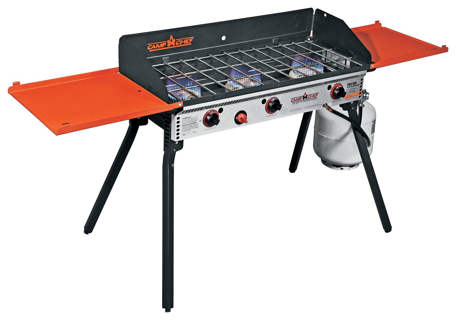 Camp Chef PRO90X Pro Series Deluxe 3-Burner Camp Stove 33246213903 | eBay