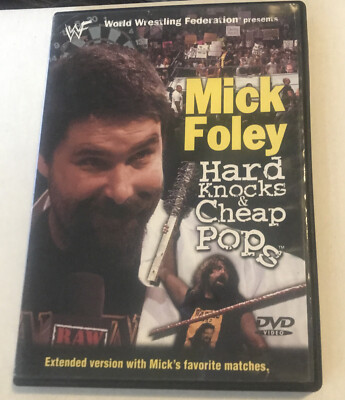 WWF Wrestling - Mick Foley: Hard Knocks Cheap Pops (DVD, 2001) Free ...