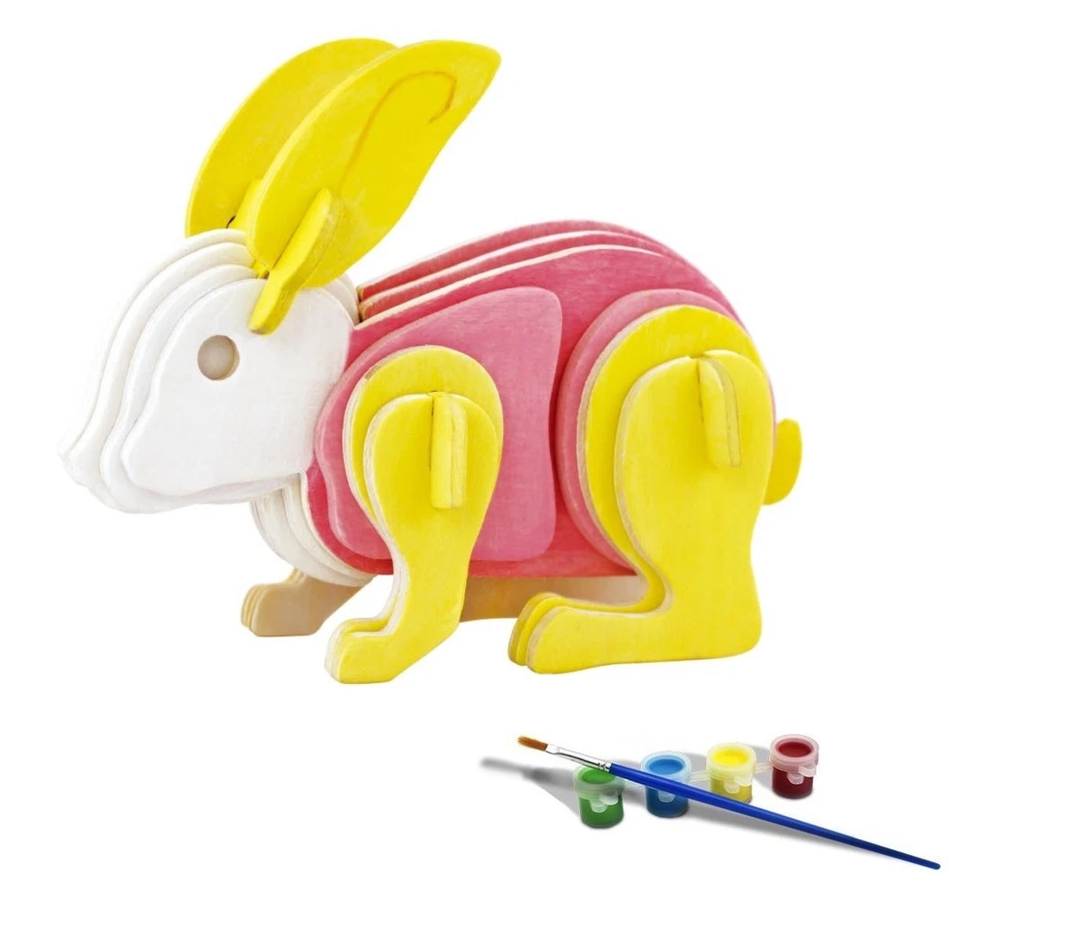 Wooden Rabbit Puzzle