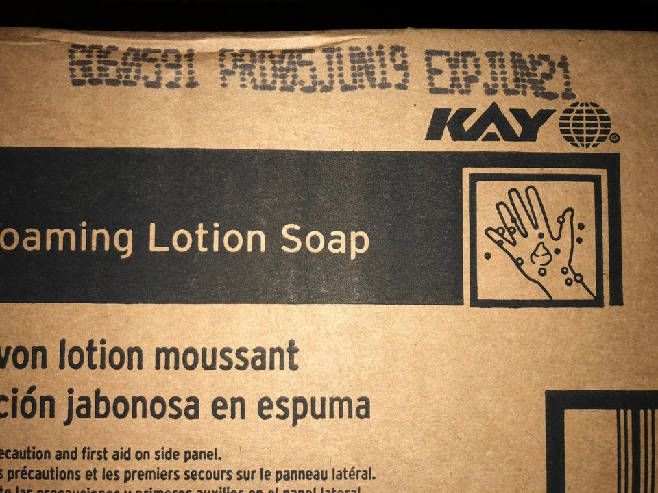 Lot of 6 KAY Ecolab 1111603 Foaming Lotion Soap 25 Fl. Oz ( 750 ml ) | eBay