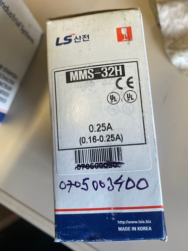 Ls Mms-32H 0,25 A (0,16-0,25 A) Motorstarter | eBay