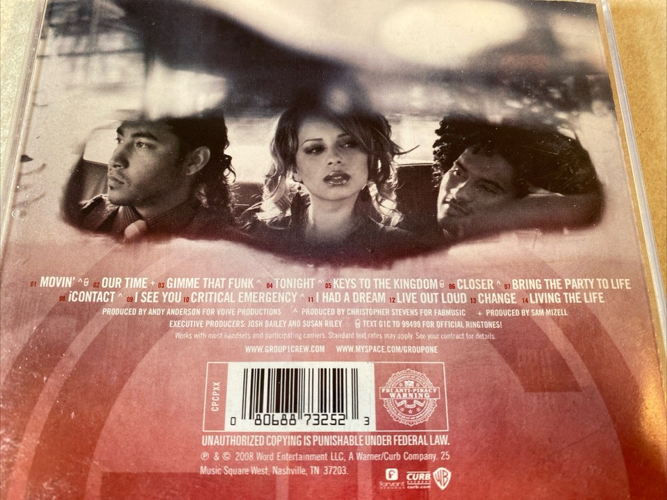 Group 1 Crew - Ordinary Dreamers Grou (CD, 2008) VG+ Pop Rock | eBay