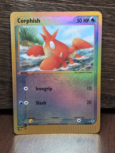 Pokemon Corphish E-Reader Reverse Holo, EX Dragon 53/97 Pokemon TCG ...