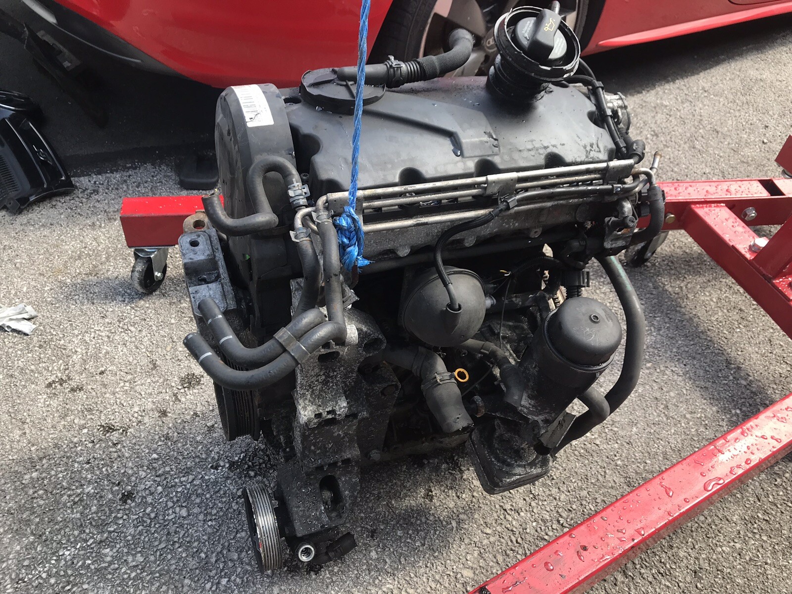 VW/SKODA AXR ENGINE 1.9 DIESEL | eBay UK