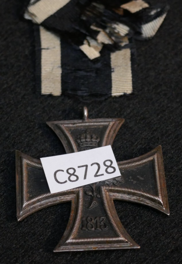WWI Imperial German Iron Cross 2nd Class Medal EKII W 1914 & Ribbon ...