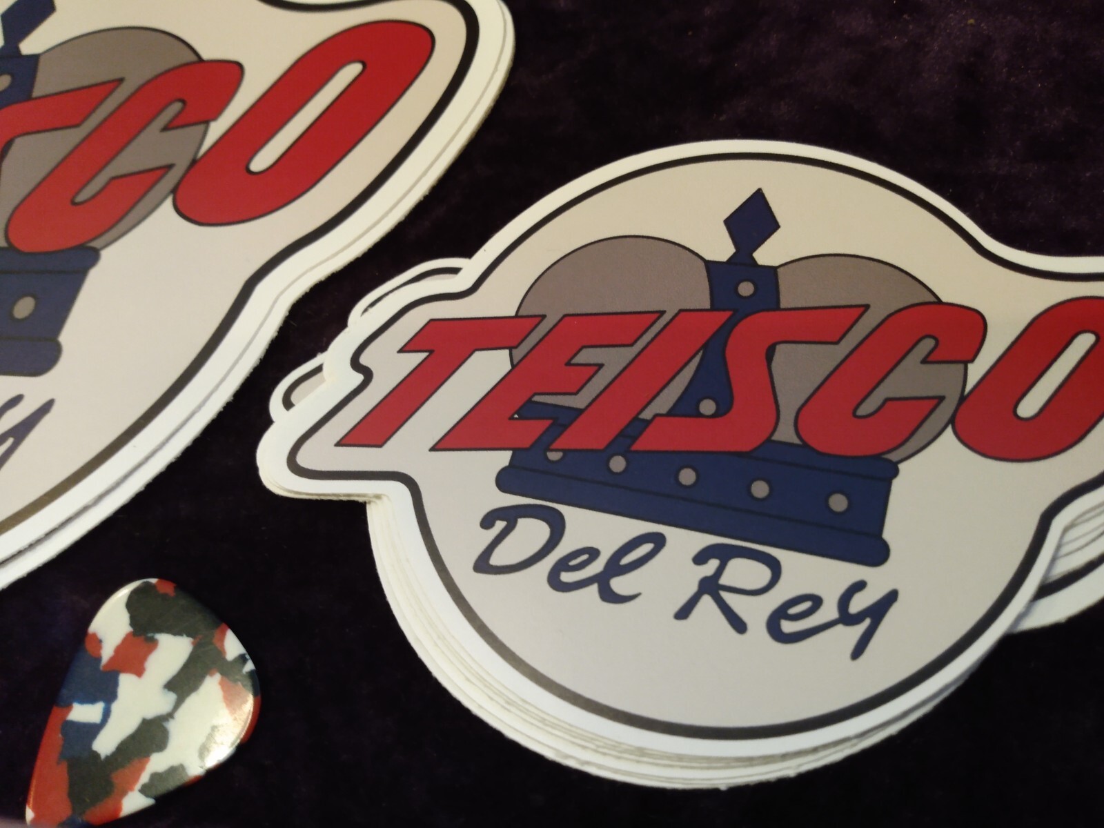 TEISCO - Del Ray - Vintage Classic Logo Vinyl STICKER | eBay