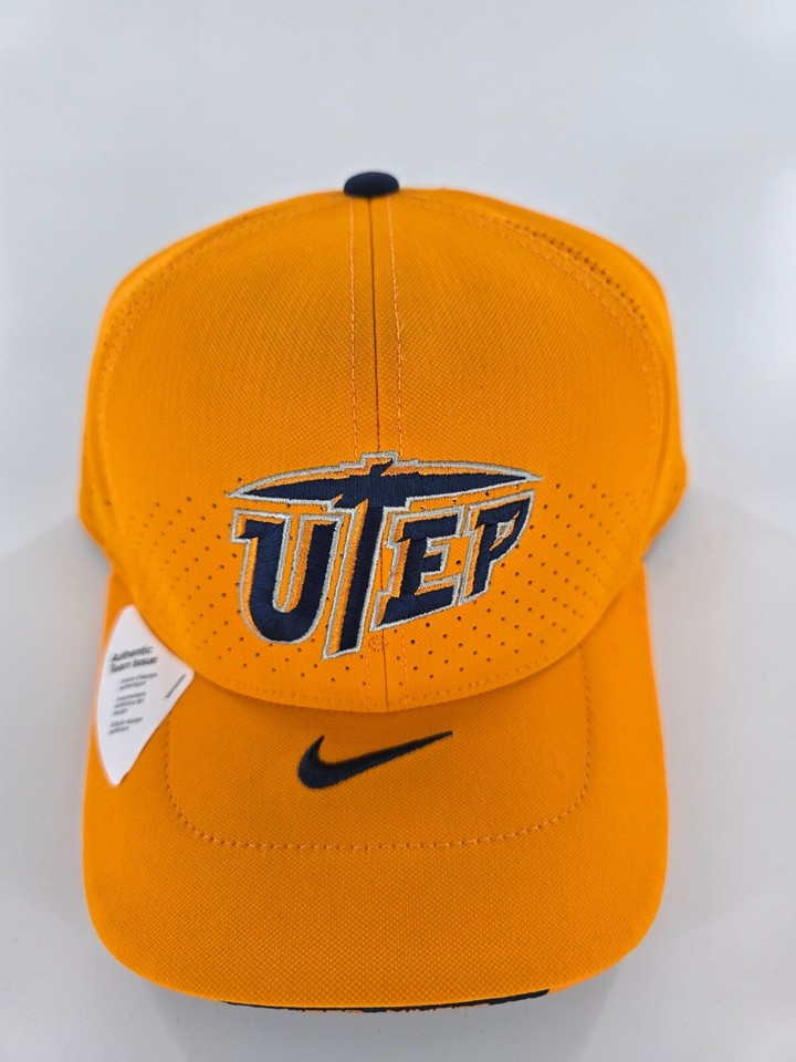 UTEP Miners Nike Classic99 Sideline Hat OSFM Cap New Mens Team Issued ...