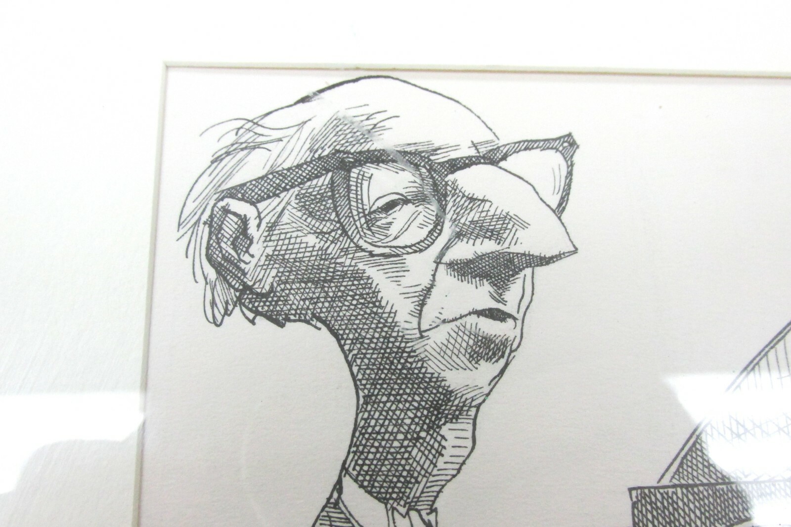 David Levine Black Ink Original Caricature Drawing Signed 1968 | eBay