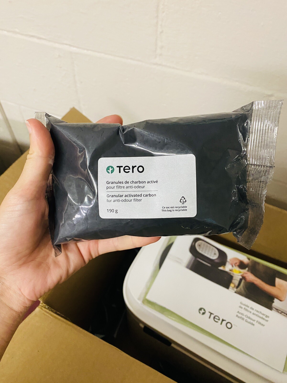 TERO Kitchen Counter Home Composter (White, Clean, Barely Used) | eBay