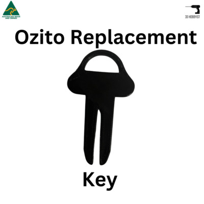 REPLACEMENT SAFETY KEY for Ozito PXC 2x18v 36V Brushless Steel Deck ...