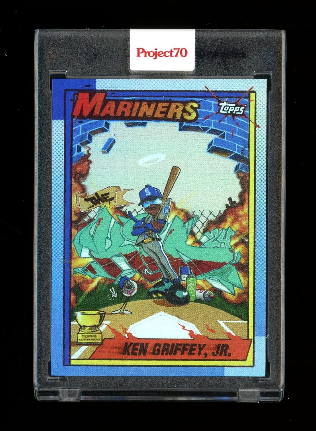 2021 Topps Project 70 - 1990 Topps Baseball Ken Griffey Jr #769 Rainbow ...