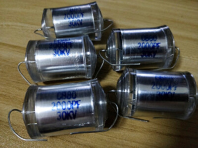 1Pc Film High Voltage Capacitor CB80 30KV 390PF-3000PF for Marx HV Ham ...