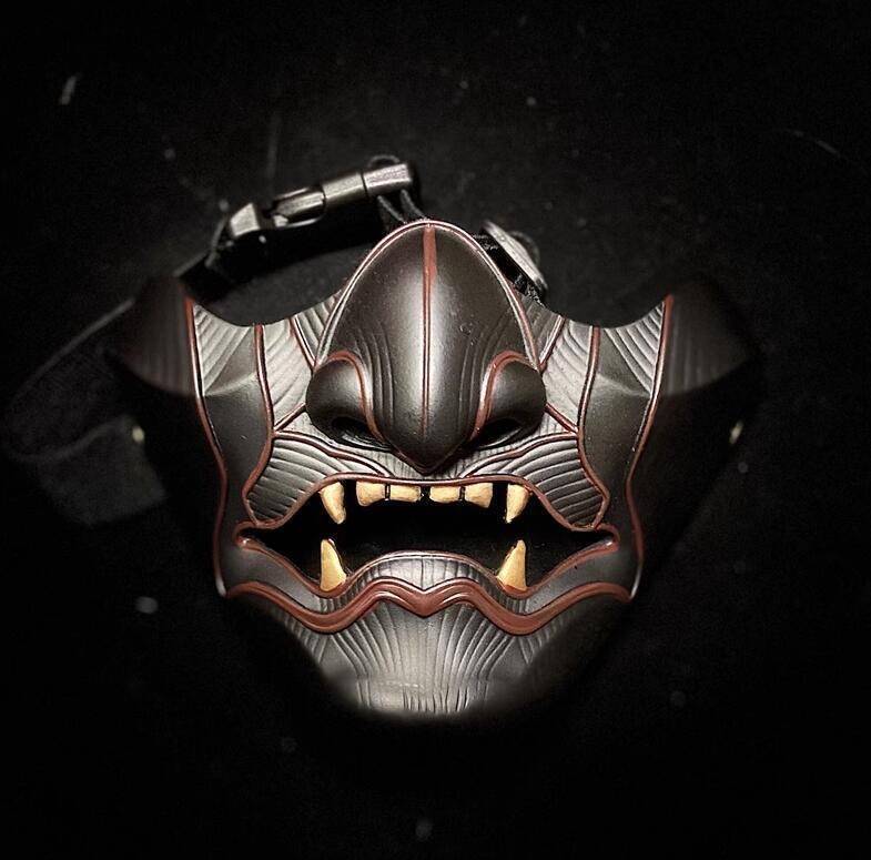 Japanese Samurai Face Mask