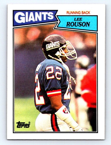 1987 Topps #13b Lee Rouson | eBay