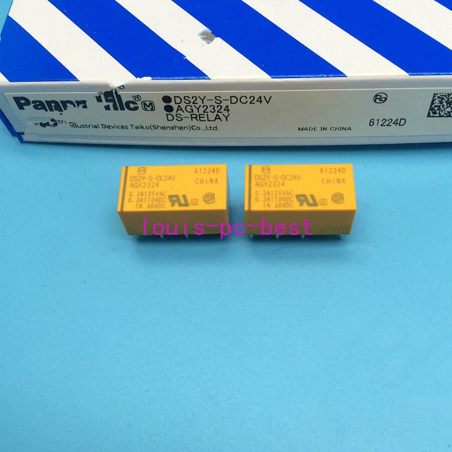 2PCS DS2Y-S-DC24V DS2Y-S-24V AGY2324 24VDC Relay 8pins | eBay