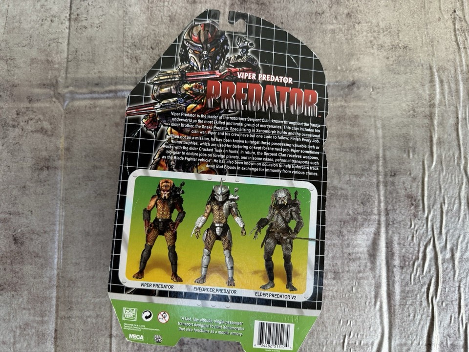Neca Toys Predator Viper Predator The Ultimate Alien Hunter Action ...