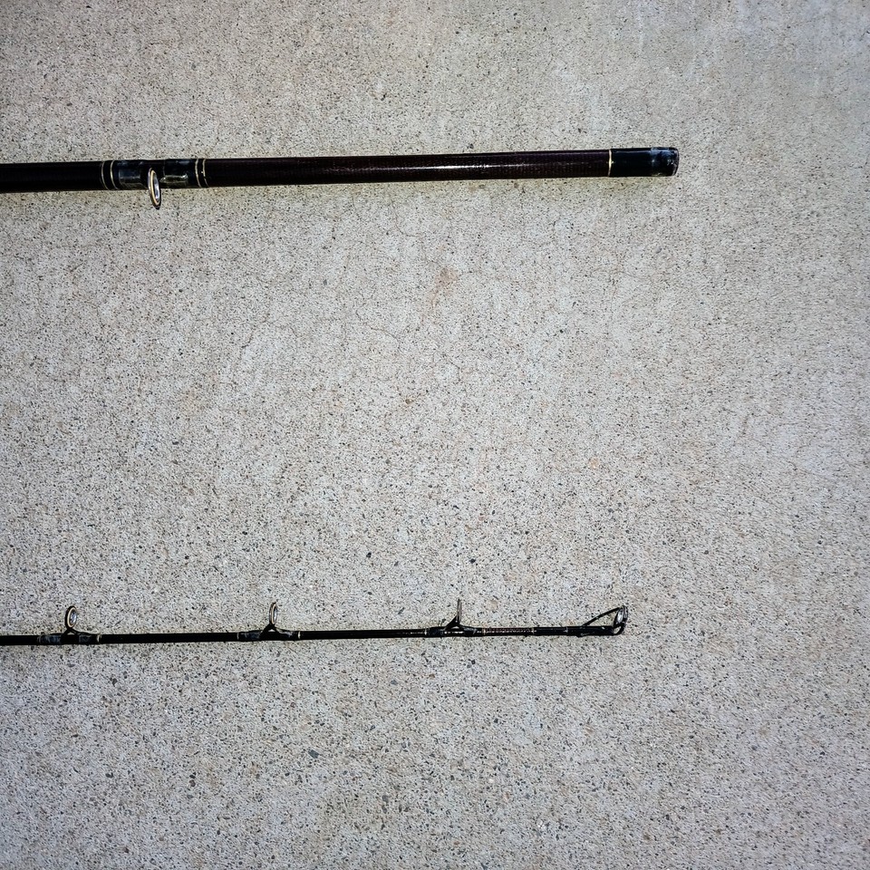RARE Daiwa Apollo Gold 1976 8-1/2' Medium Action Graphite Spinning Rod ...