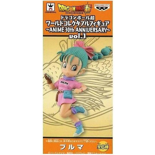 “Dragon Ball Super” Figure Bulma World Collectible Figures ~ANIME 30th ...