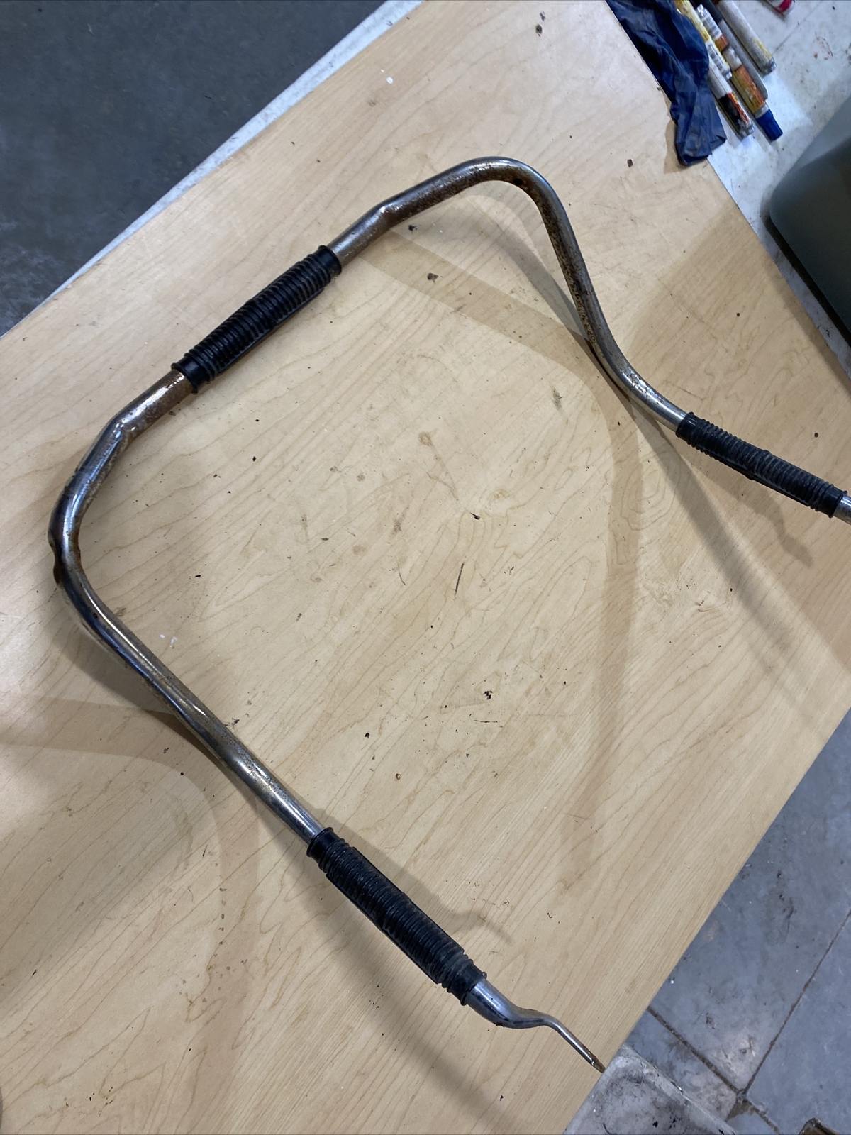 1974 Vintage Snowmobile Coleman Skiroule RTX 440 Rear Bumper Grab Bar ...