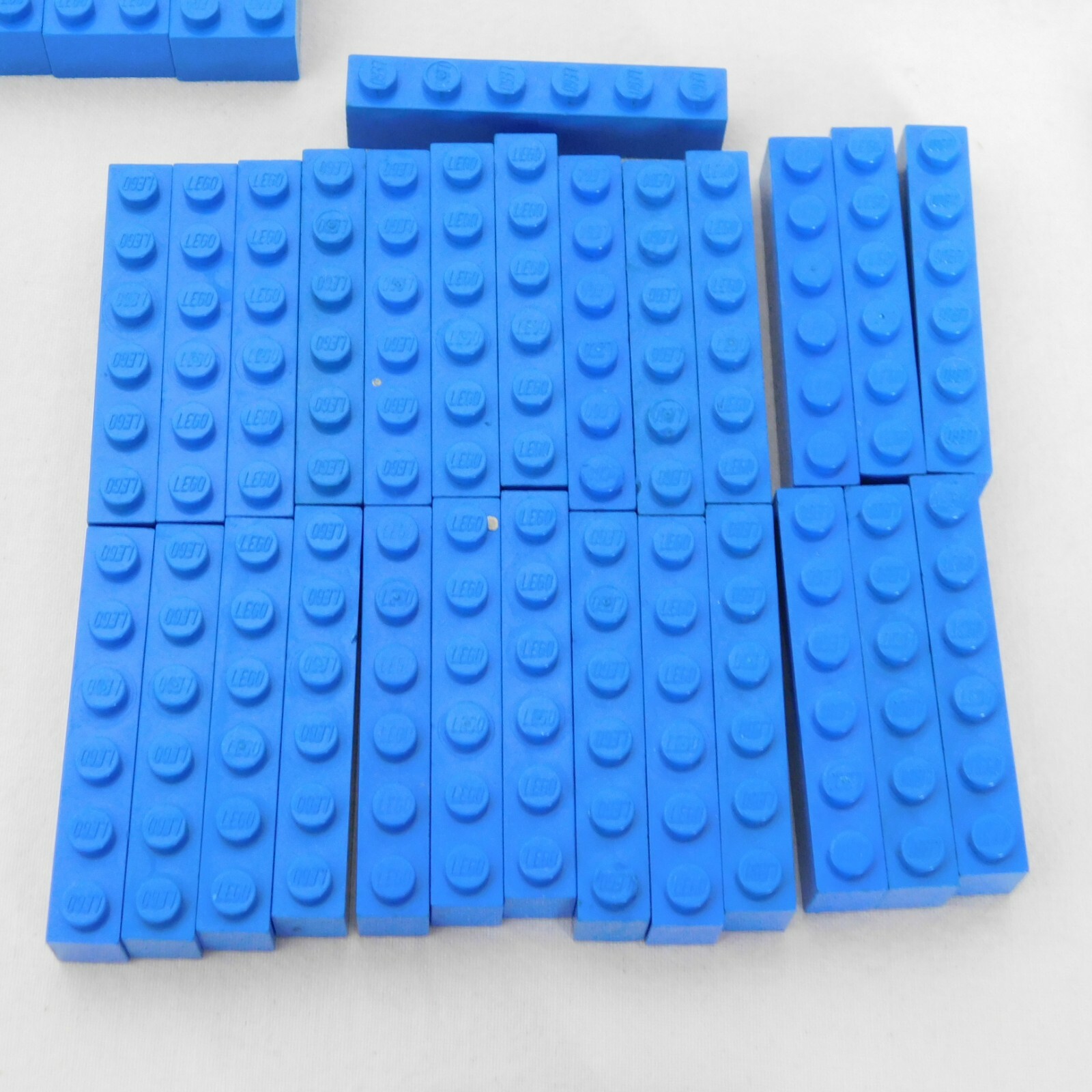 Lot of 246 Mixed Lot Blue Classic Lego Bricks Various Sizes ALL LEGO ...