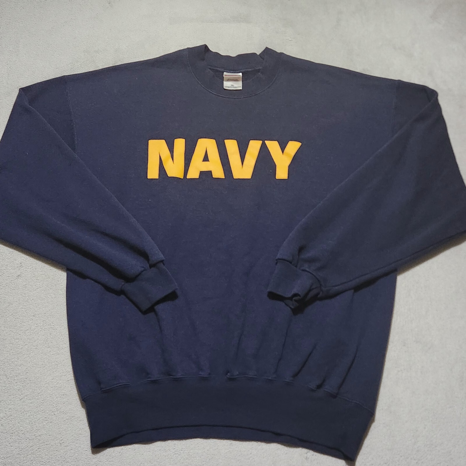 Vintage US Navy Sweatshirt Men's XL Military Crew Neck Soffe Sweats ...