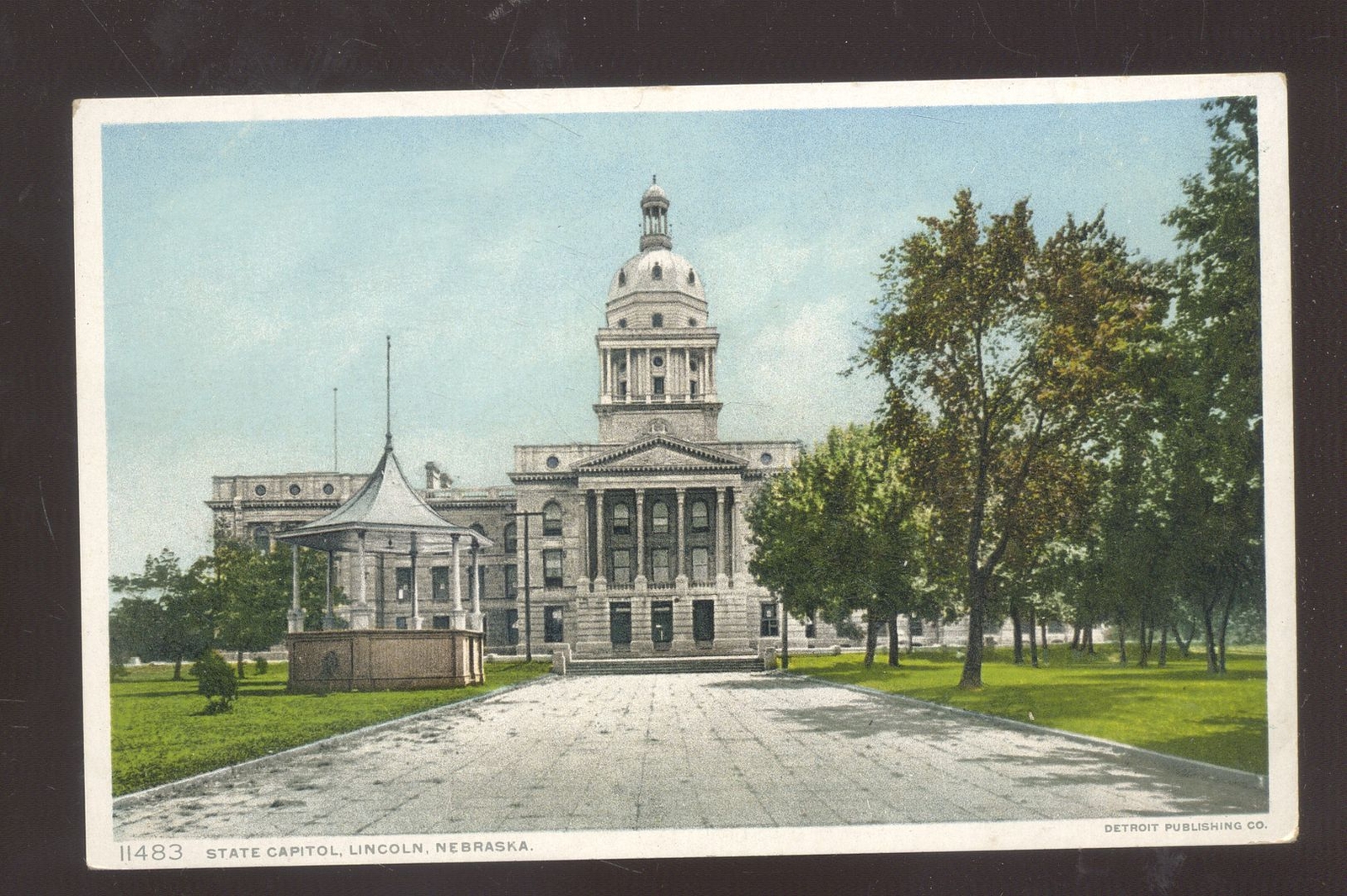 LINCOLN NEBRASKA STATE CAPITOL BUILDING 1908 VINTAGE POSTCARD | eBay