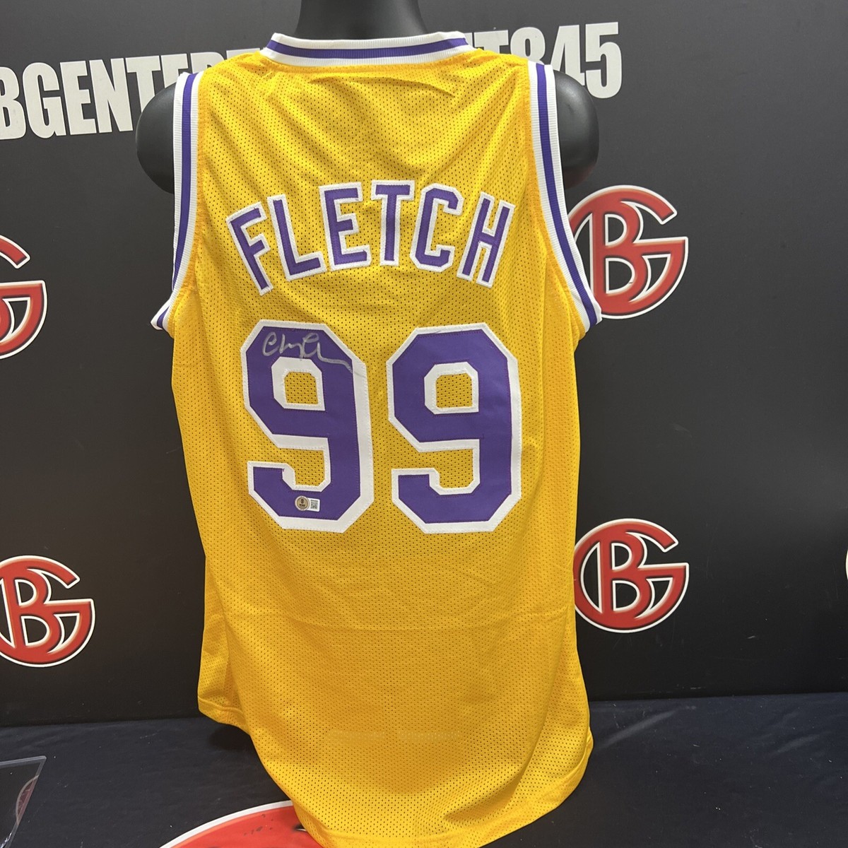 Chevy Chase Et Fletch Lakers Fletch Chevy Chase Signed & Framed