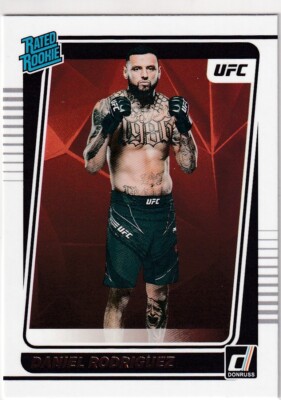 2022 UFC DONRUSS RATED ROOKIE RC DANIEL RODRIGUEZ ULTIMATE FIGHTING JC ...