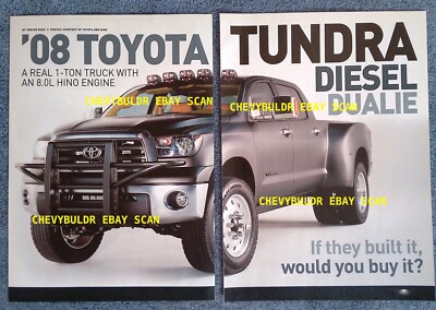 2008 Toyota Tundra Diesel Dually Concept Article "A Real 1-Ton Truck ...