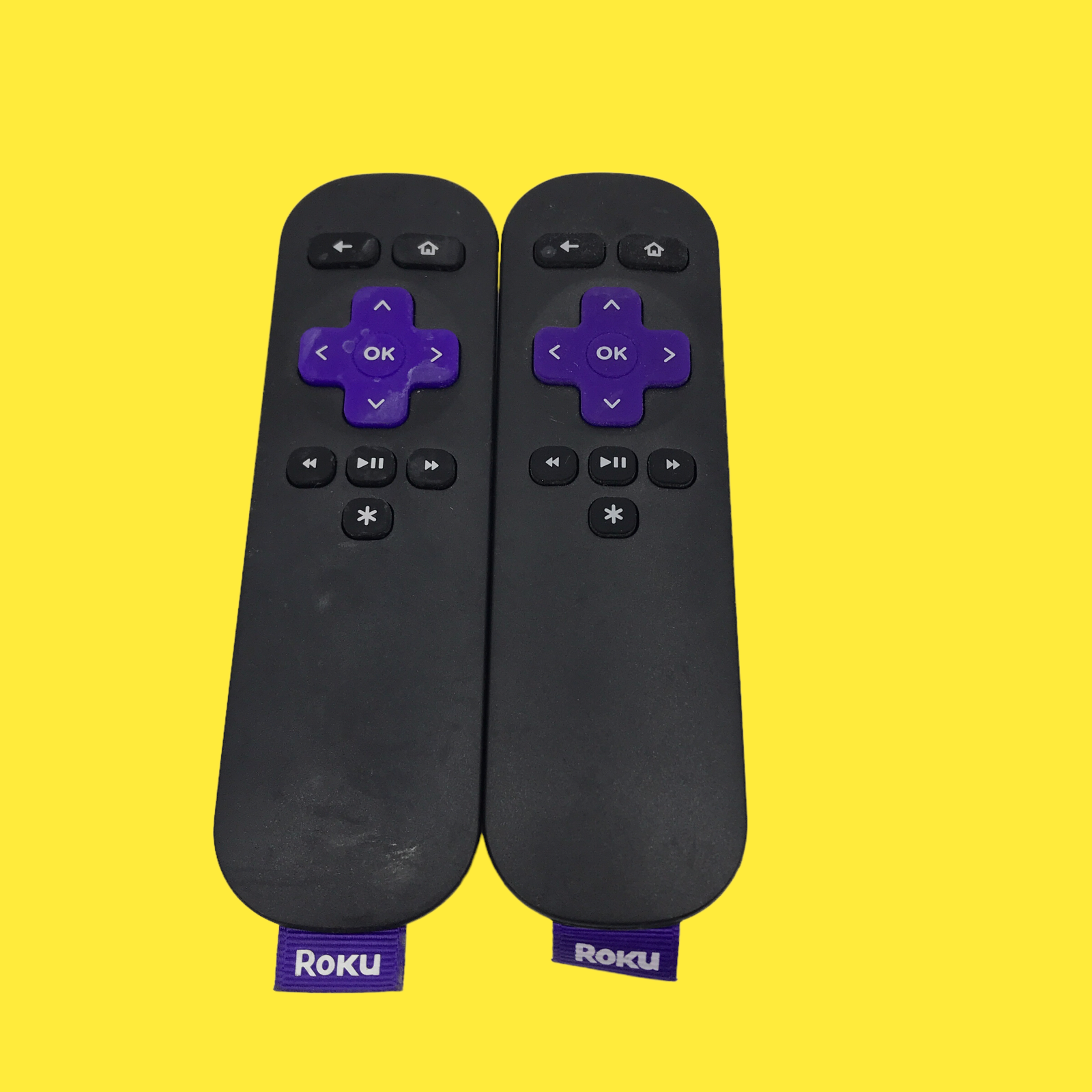 LOT OF 2 Roku Gaming Controller Remote Black #9888 Z65/77 | eBay