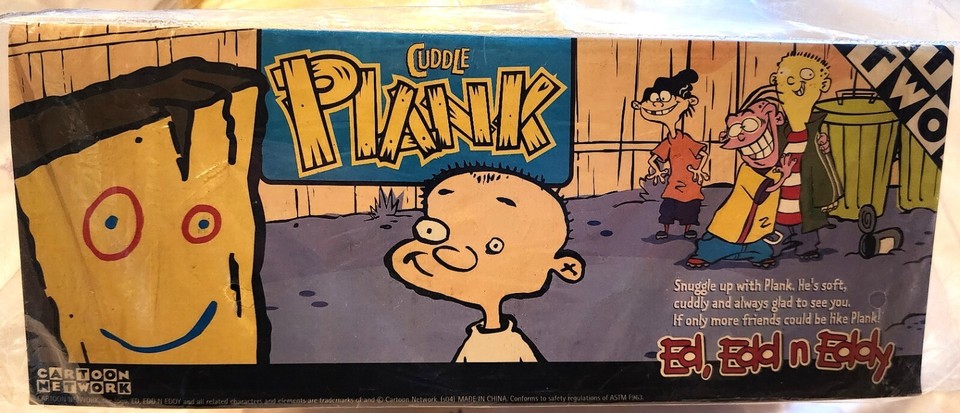 NEW! Cuddle Plank - Ed, Edd n Eddy Cartoon Network - stuffed Plank ...