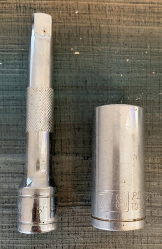 Pittsburgh Pro 5 Inch Extension & 7/8 Socket Lot Of 2 | eBay