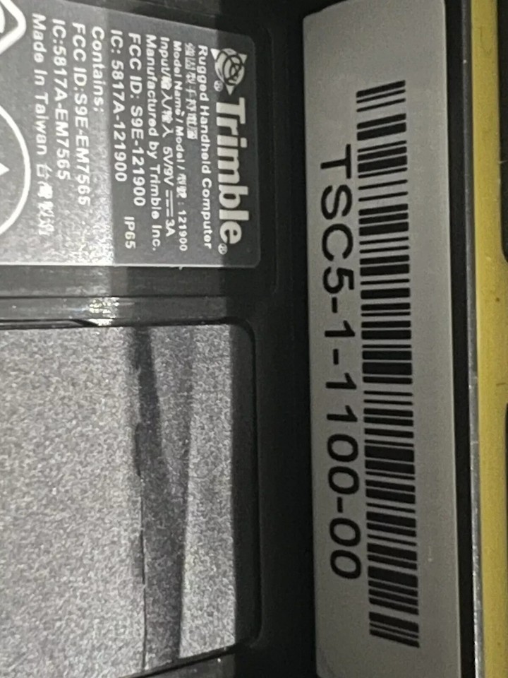 Trimble TSC5 Data Controller / Collector with charger | eBay